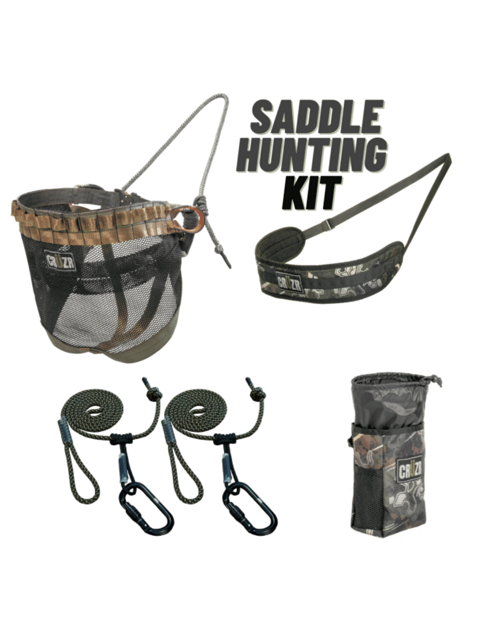 Saddle Hunting Gear - Platforms, Sticks, Ropes & More | CRUZR